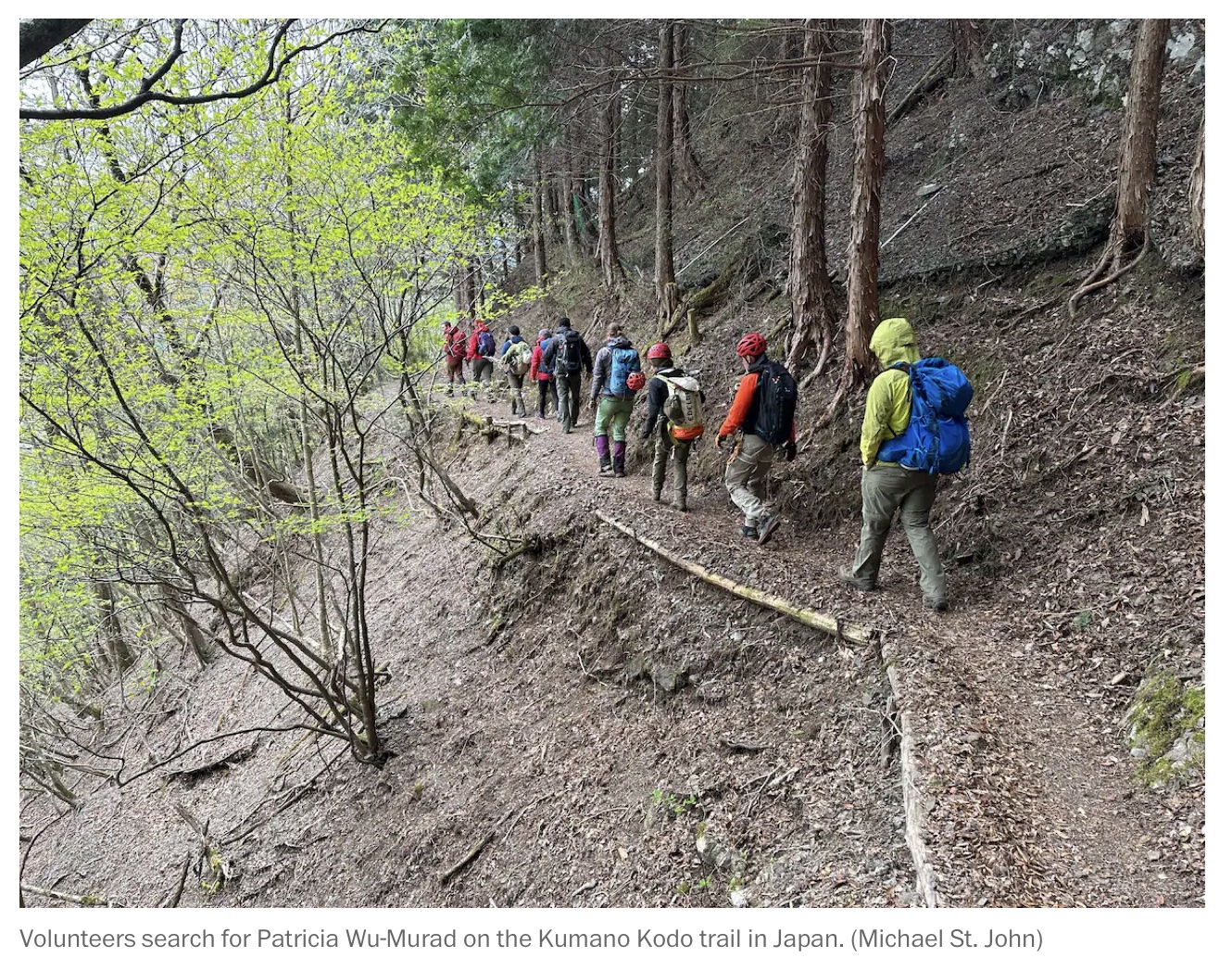 An American hiker is missing in Japan. – CARDA